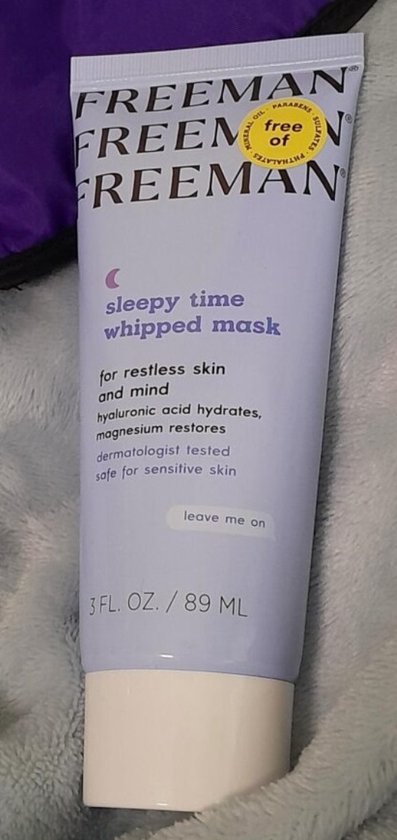 Freeman sleepy time whipped mask - nacht masker - hydraterend - 89ml | bol
