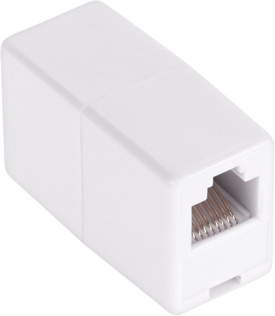 UTP / ISDN RJ45 8P8C koppelstuk Internetkabel / Ethernet / LAN kabel ...