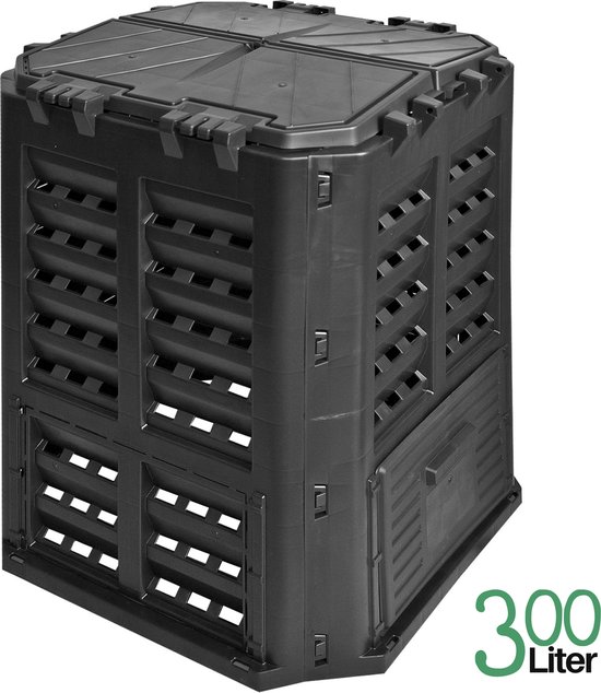 Compostvat 300 Liter - Compostbak - Composter - Afval Recyclen | bol