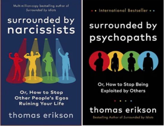 3 Books Collection Set by Thomas Erikson: 1.Surrounded by Setbacks: Or ...
