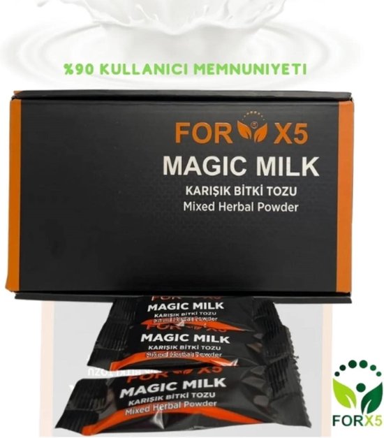 FORX5 Gewichtstoename Eetlust stimulant - Magische Melk 30 stuks ...
