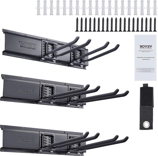 Tool Organizer Max Draagvermogen 600 lbs Heavy Duty Wandmontage - Yard ...