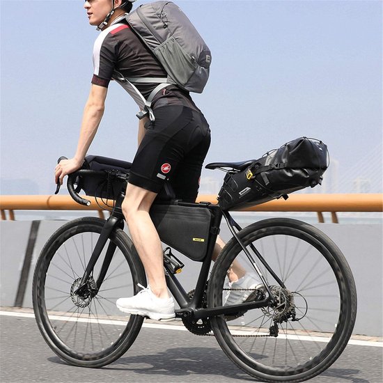 Crossbar Tas Waterdicht - Fiets Frame Tas voor Bike Onder Buis - Nylon ...