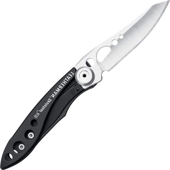 Multifunctioneel mes - klein licht compact - zwart Skeletool KB | bol