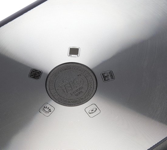 Rechthoekige Braadslee 42 x 29 x 17 cm Met Deksel En Aromaknop Zwart | bol