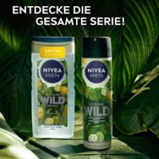 Nivea Douchegel Men - Extreme Wild Fresh Citrus - 6 x 250 ml | bol
