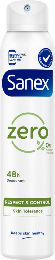 3x Sanex Deodorant Spray Zero% Normal Skin 200 ml | bol