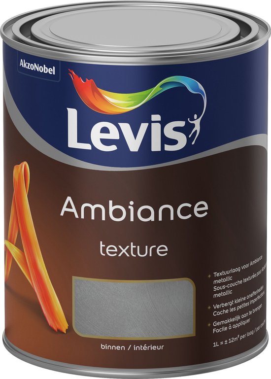 Levis - Ambiance Texture - Ivoorbeige - 1 L | bol