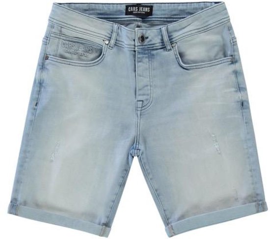 CARS Jeans Shorts TAZER SHORT DAMAGE Bleached uaed | bol