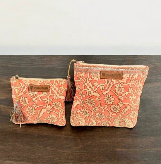 Reistas - Make up Tasje - Handig tasjes - Vedantan - 2 stuks - 22 x 22 ...