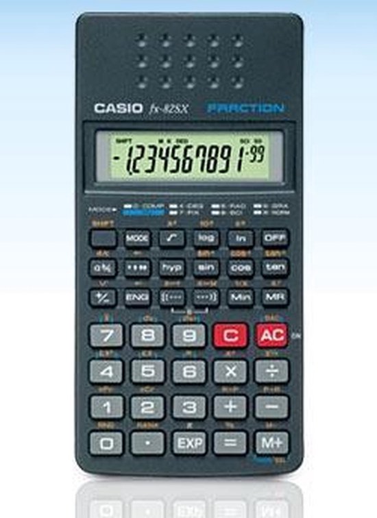 Casio FX-82SX calculator Pocket Wetenschappelijke rekenmachine Zwart | bol