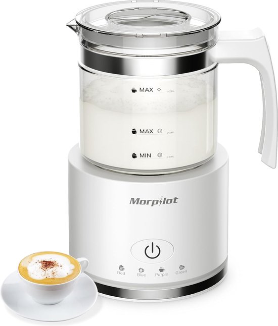 melkopschuimer Elektrische melkopschuimer, 4-in-1 melkopschuimer voor ...