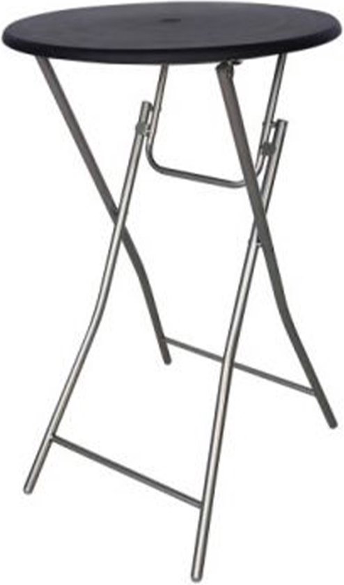 2x Statafel 65 cm - zwart | bol