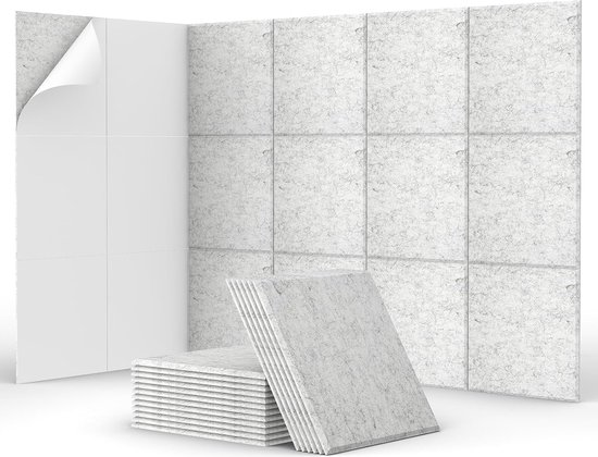 Akoestische Panelen Zelfklevend - Geluidswerende panelen voor binnen ...