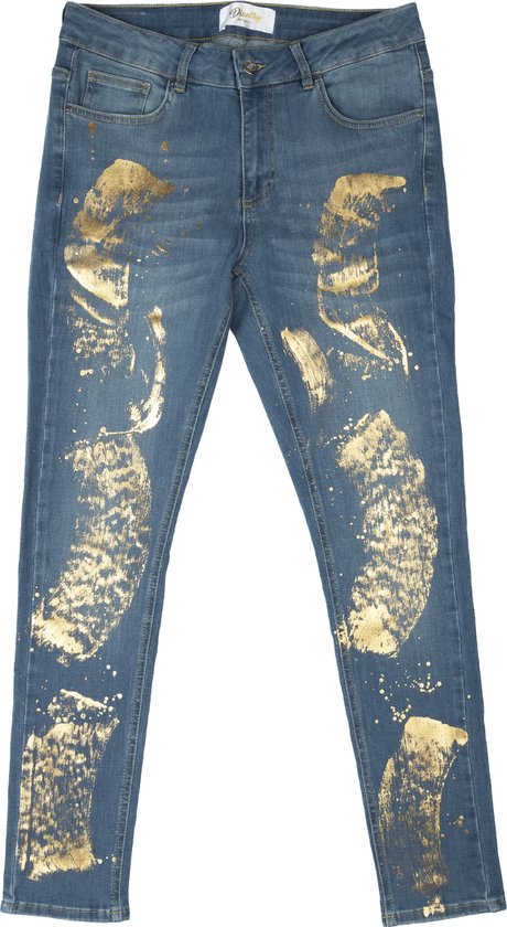 jeans Gold splash size 58 | bol