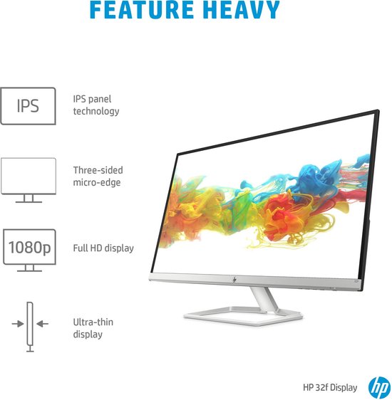 HP 32F - Full HD IPS Monitor - 32 inch | bol