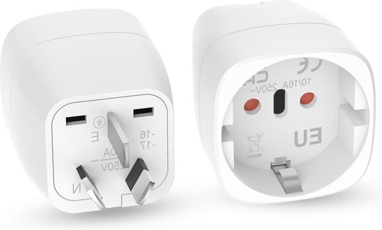 Adapter Australië Duitsland - Type I reisstekker voor Australië China ...