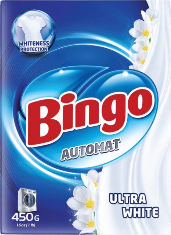 Bingo Automat Ultra White 4,05KG - ( 9 x 450G ) - Waspoeder ...