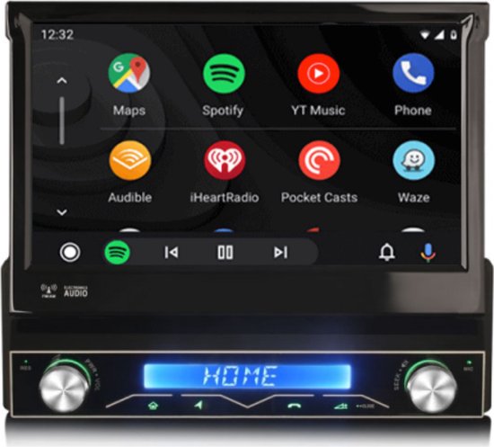 1 din Autoradio klapscherm | CarPlay & Android Auto | bol