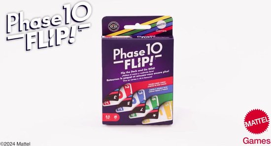 Mattel Games - Phase 10 Flip - Kaartspel | bol