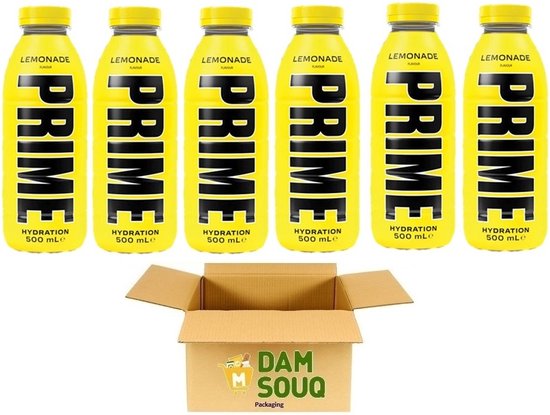 PRIME Hydration Drink Multipak Lemonade (6x500ML) (UK) | bol