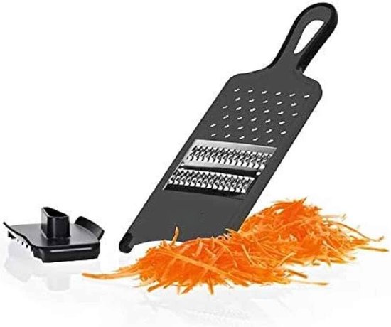 Wortelsnijder - Wortelrasp - 6-delig - Hoogwaardig kunststof - 220299 | bol