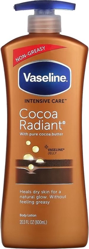 Vaseline Intensive Care Cocoa Radiant Body Lotion - 600 ml | bol