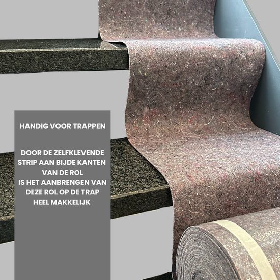 Schildersvlies Pro - 0.33M x 25M - Afdekvlies Bont - Stucloper Vilt ...