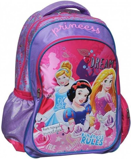 Disney - Princess - Rugzak - 46 cm hoogte - 3 vakken - A4 map formaat ...