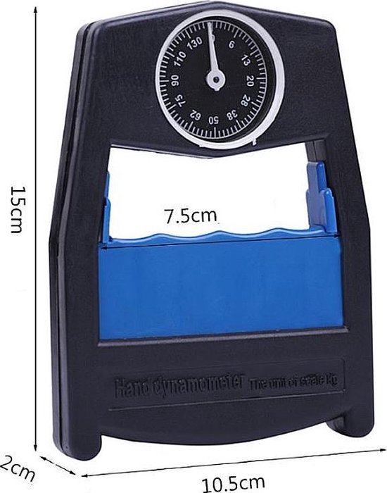 Allernieuwste Hand Dynamometer 90 kg - Grip Vermogen Sterkte Meter ...