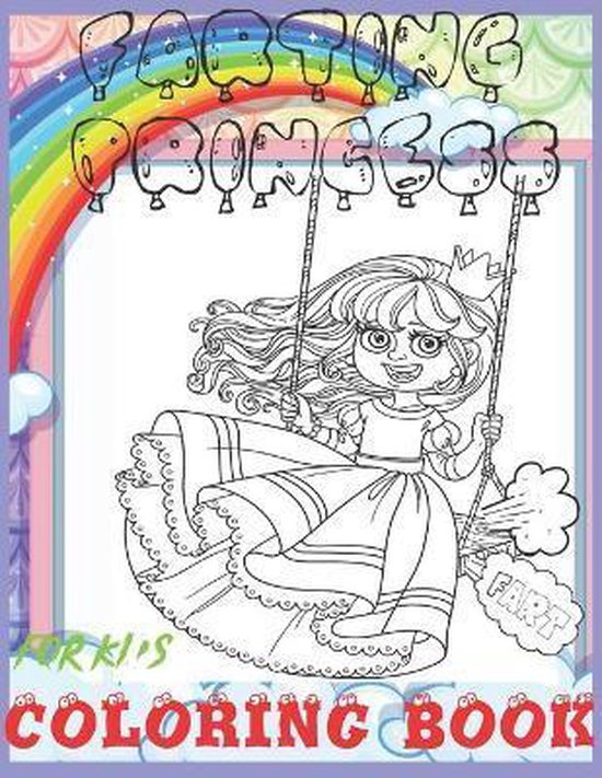 Princess Farting Coloring Book For KIds, Pink Kids Kate | 9798450455693 ...