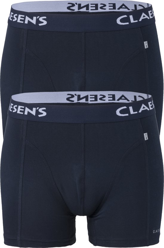 Claesen's Boxers (2-pack) - blauw - Maat S | bol