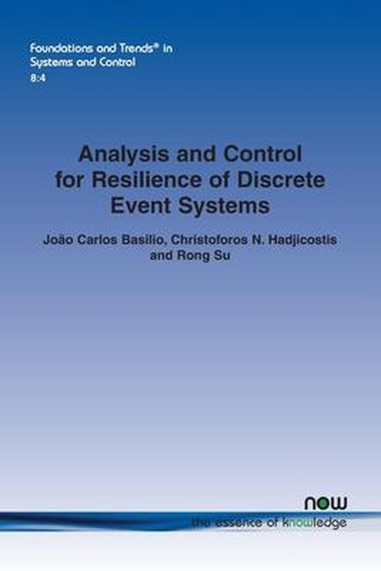 Foundations and Trends® in Systems and Control- Analysis and Control for Resilience of... | bol.com