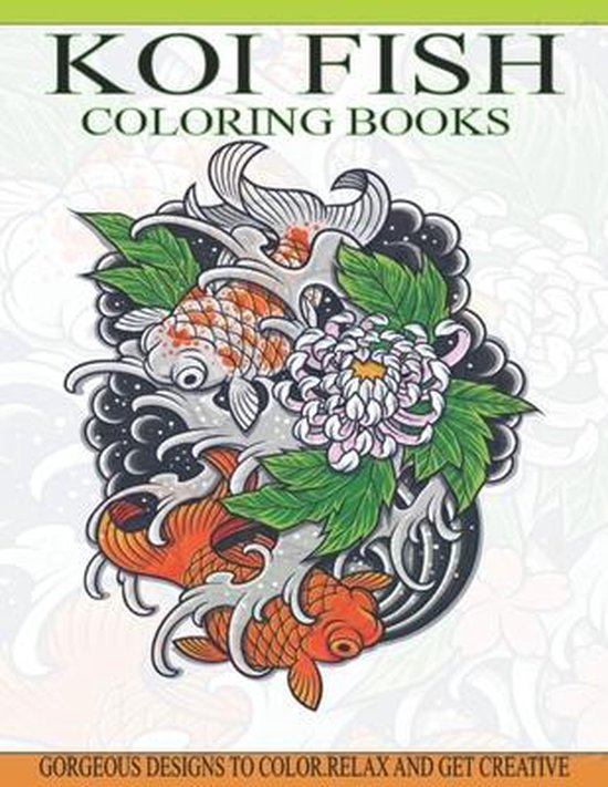 Koi Fish Coloring Books, Darcy Savage Publishing | 9798463065247 ...