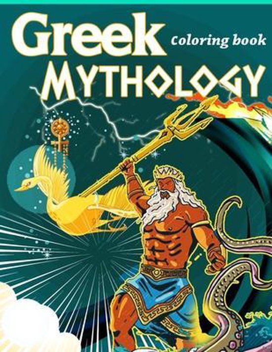 Greek Mythology Coloring Book | 9798726095684 | patrice coloring ...
