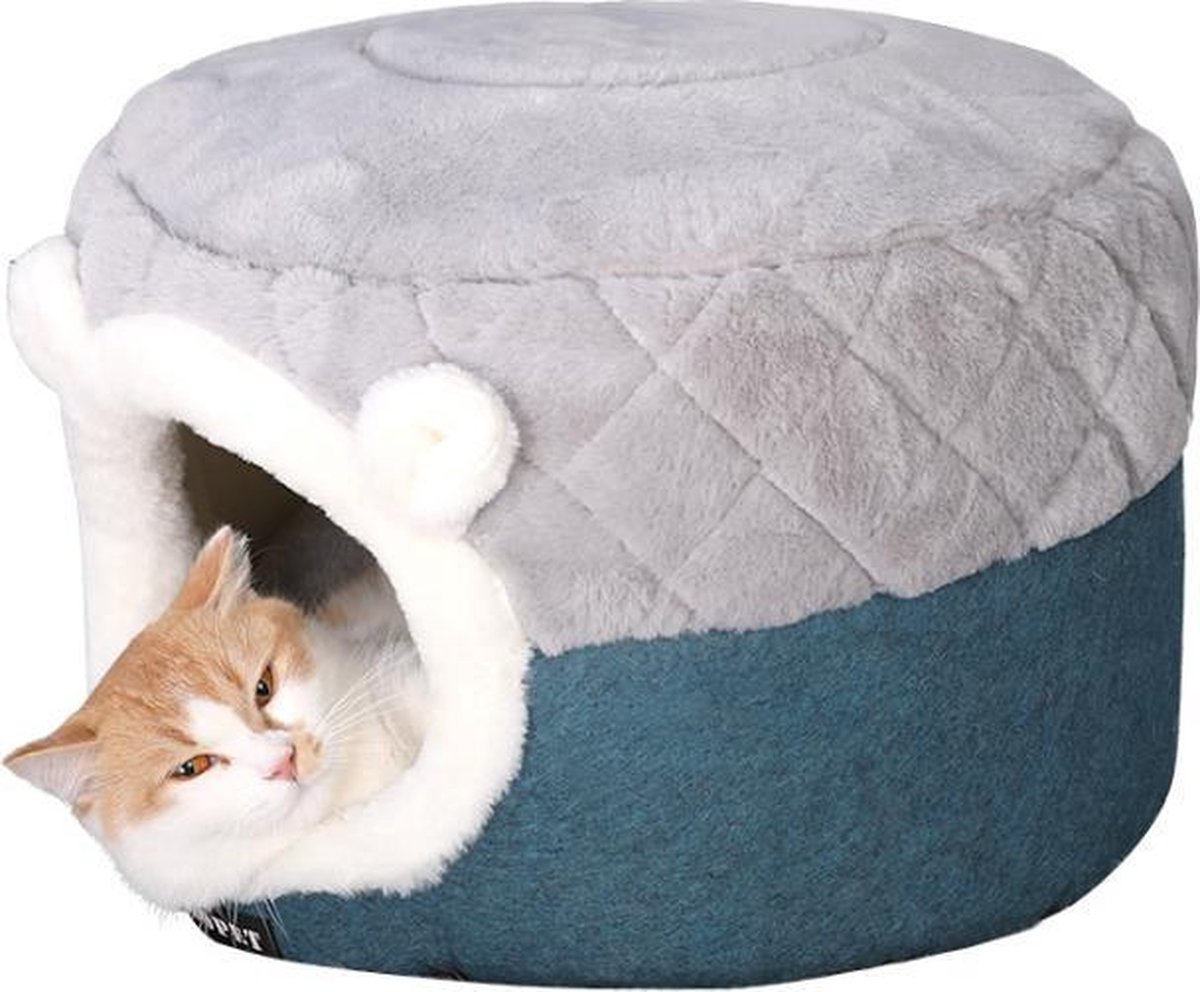 Lit pour chat Purridor et maison pour chat dans 1 lit pour chat ...