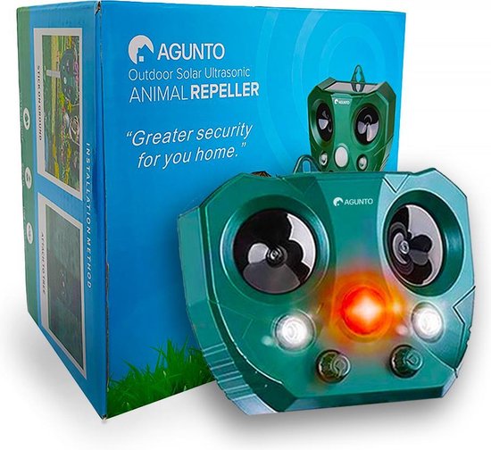 Agunto Ultrasone Kattenverjager Katten afweermiddel ...