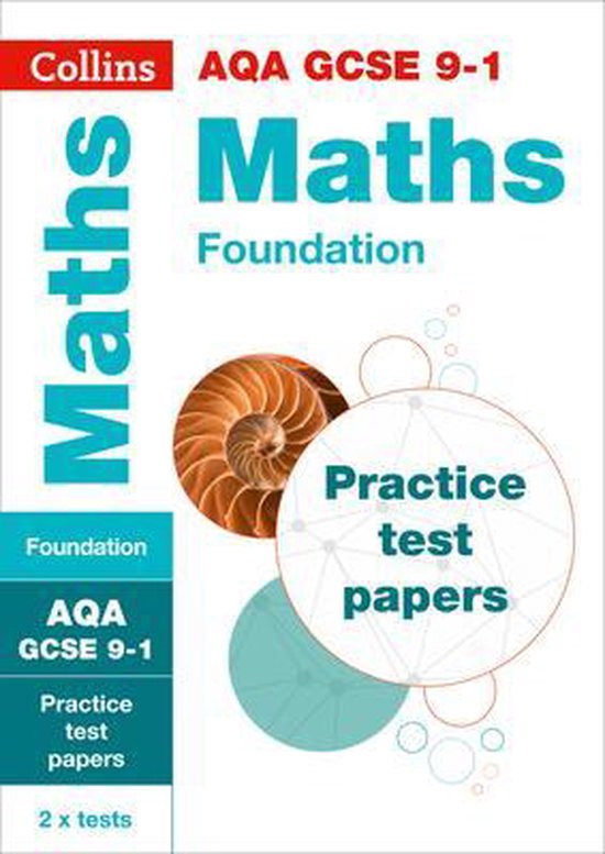 AQA GCSE 91 Maths Foundation Practice Papers For mocks and 2021 exams ...