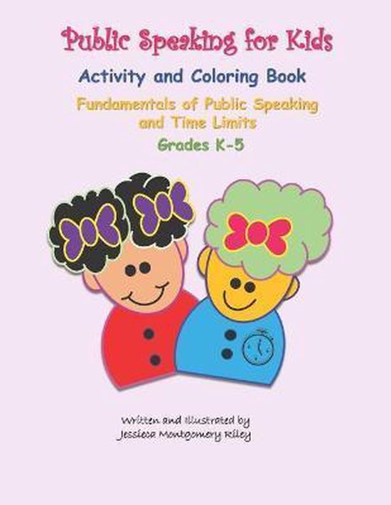 Public Speaking Coloring and Activity Books for Kids in Grades K-5 ...