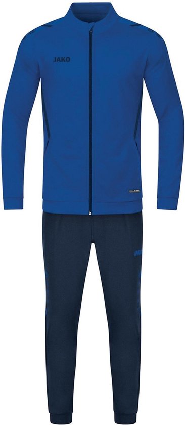 Jako Trainingspak - Maat 128 - Unisex - Blauw - Zwart | bol.com