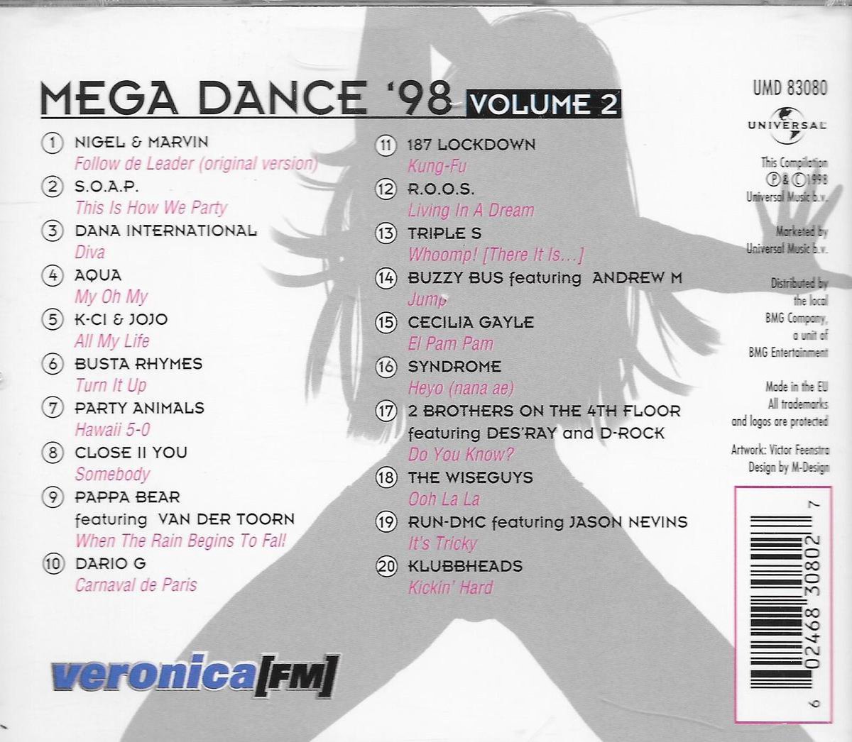 Mega Dance '98 volume 2, Nigel and Marvin | CD (album) | Muziek | bol