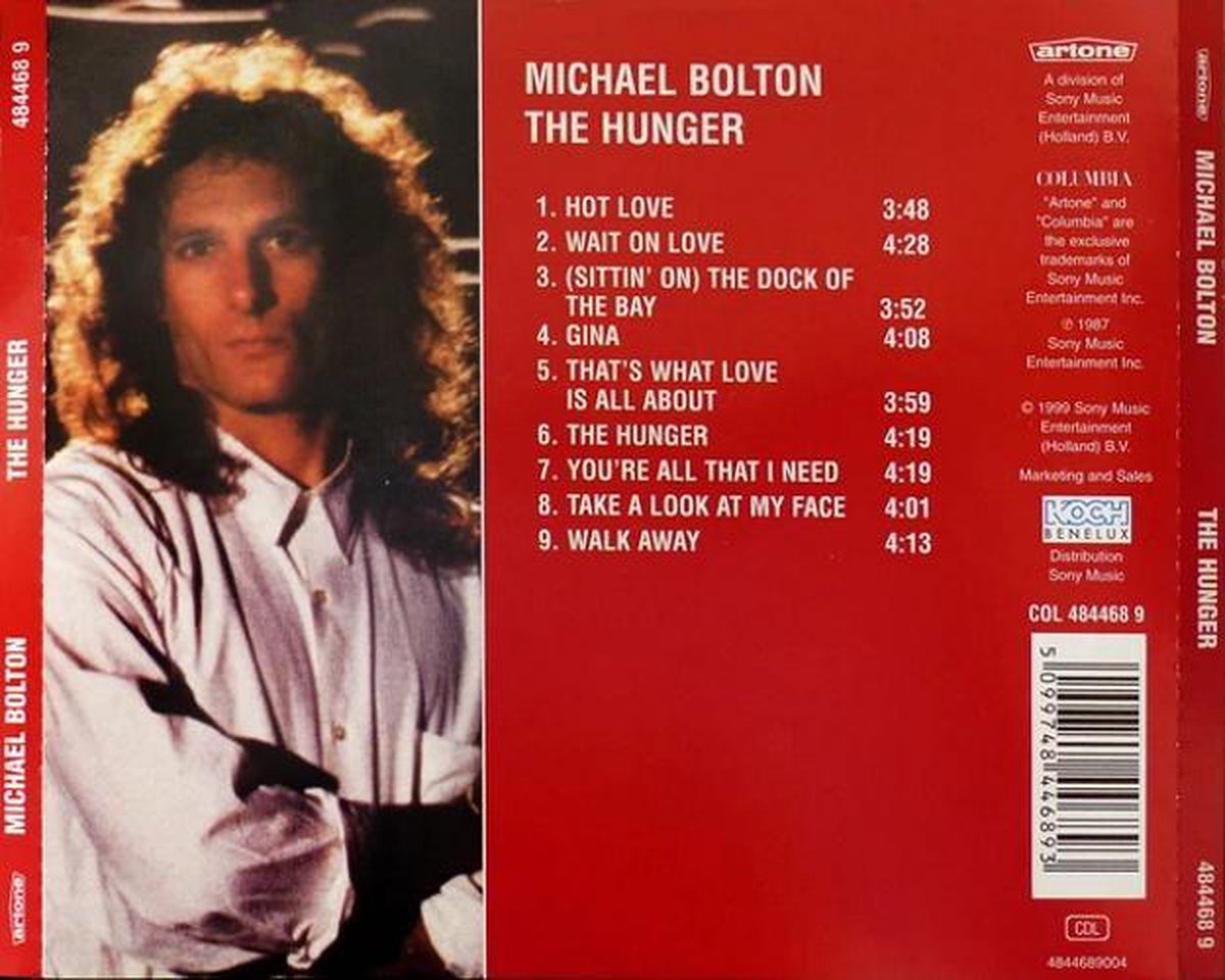 The Hunger, Michael Bolton | CD (album) | Muziek | bol