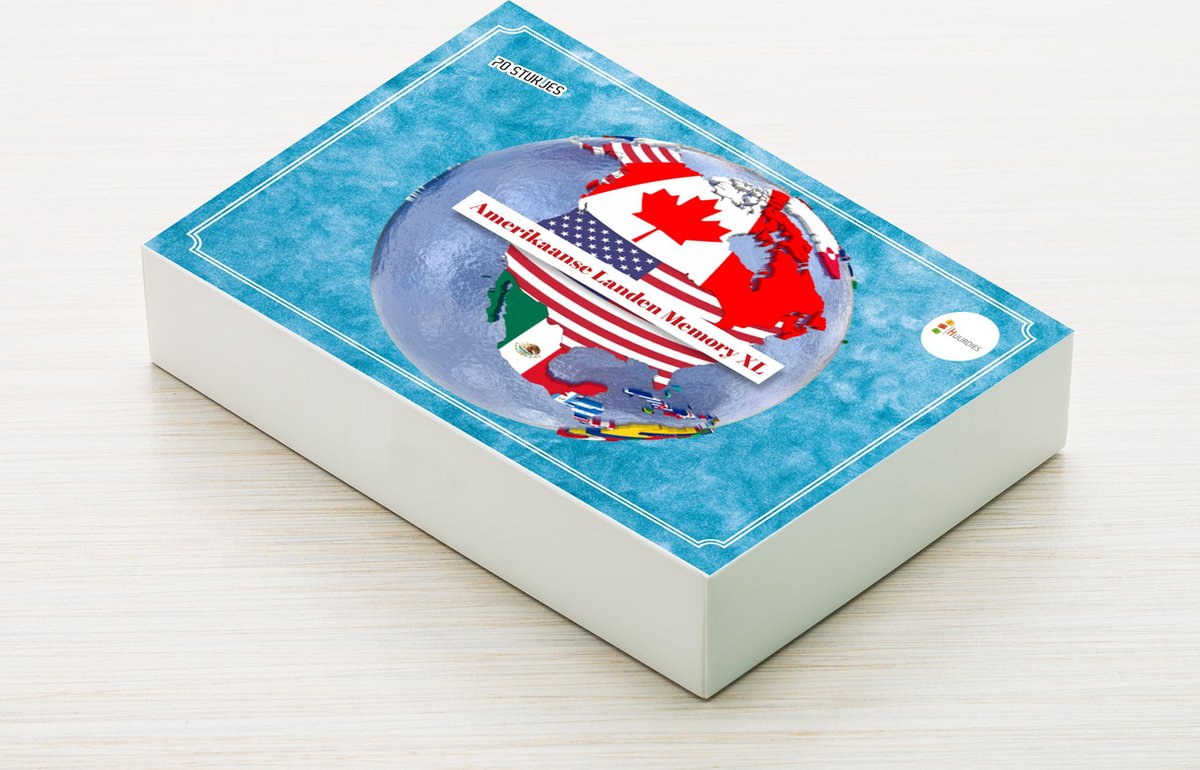Educatief Memory spel Amerika - Amerikaanse Landen Memory spel met ...