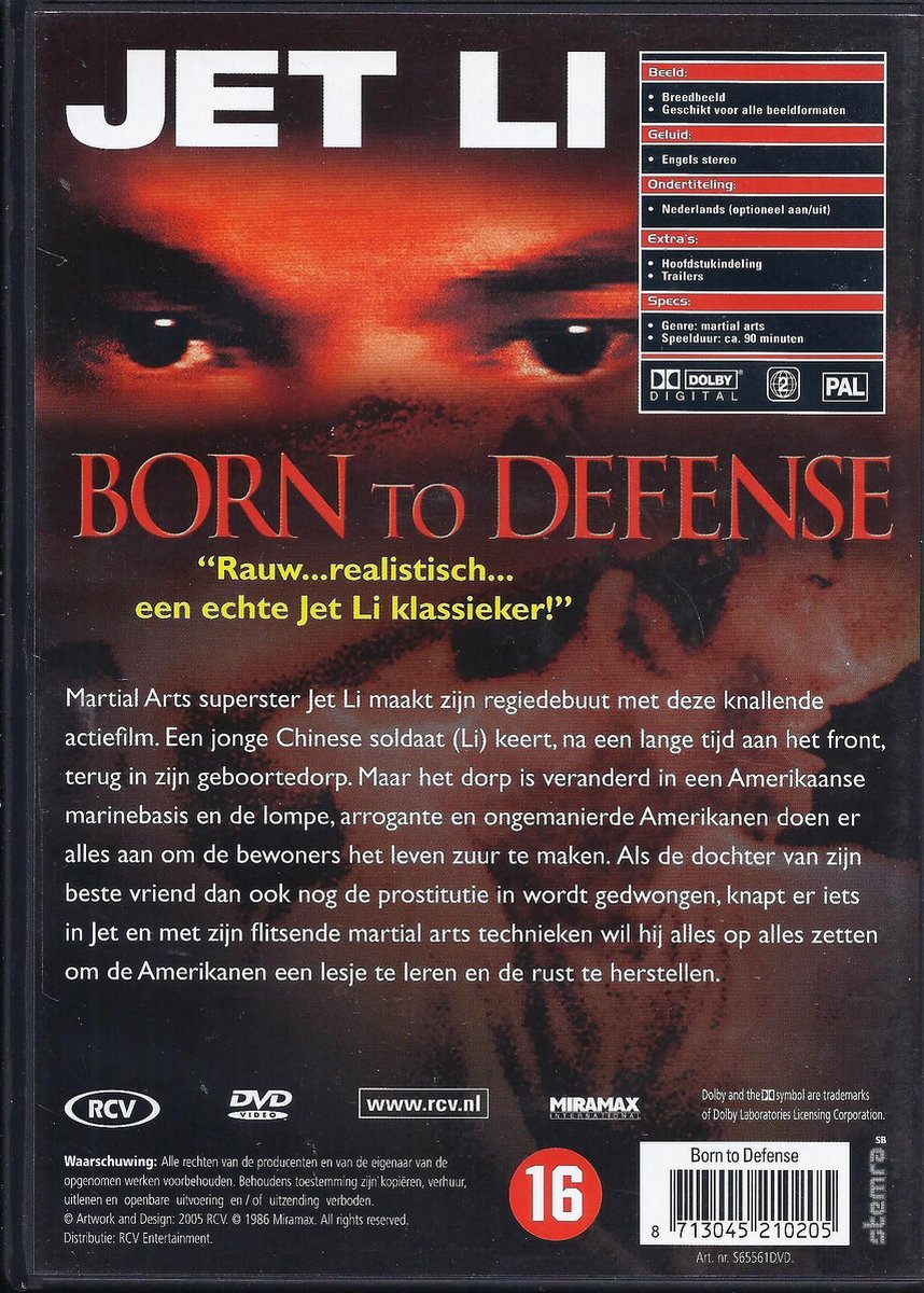 Born To Defense (Dvd), Jet Li | Dvd's | bol.com
