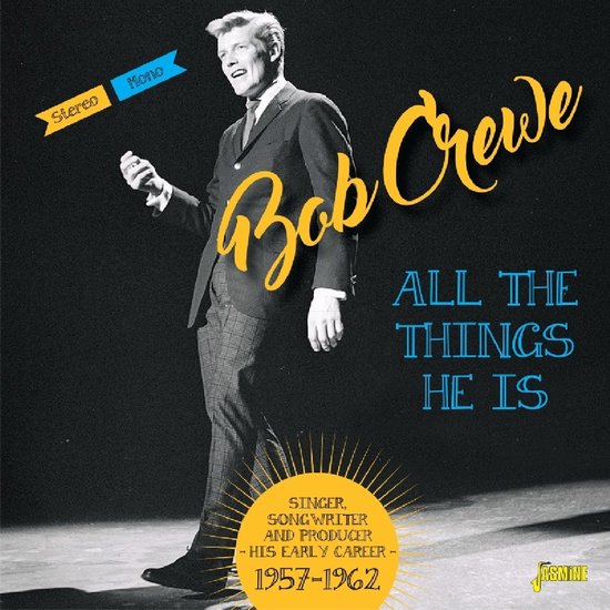 Bob Crewe - All The Things He Is. Singer, Songwriter, Producer (CD ...