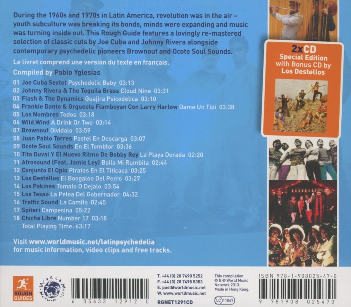 Various Artists - Latin Psychedelia. The Rough Guide (2 CD), Los Destellos | CD... | bol.com