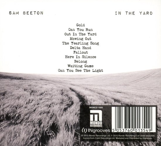 Sam Beeton - In The Yard (CD), Sam Beeton | CD (album) | Muziek | bol.com