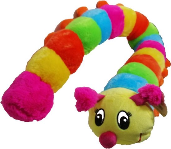 Pluche Duizendpoot/Rups knuffel - 125 cm lang - Kinderen - Speelgoed ...