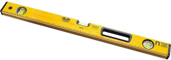 Waterpas 600mm Deli Tools EDL290600 (geel) | bol.com