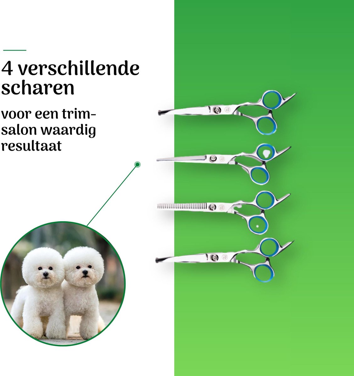 LuZana Honden Trimset - RVS - 5 Delige Set - Hondenschaar ...